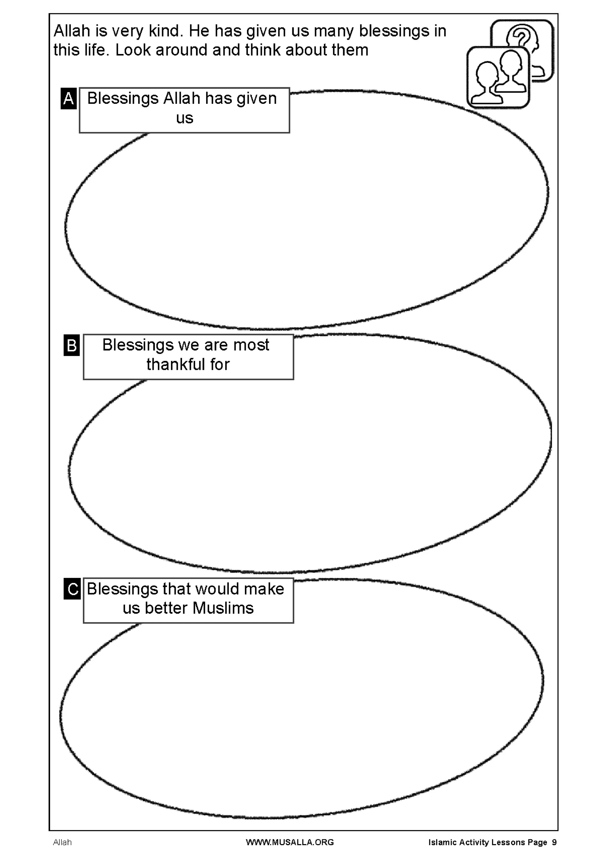 Islamic Activity Book for Kids (Full Vol.1 & 2 Combined pdf) | PDF