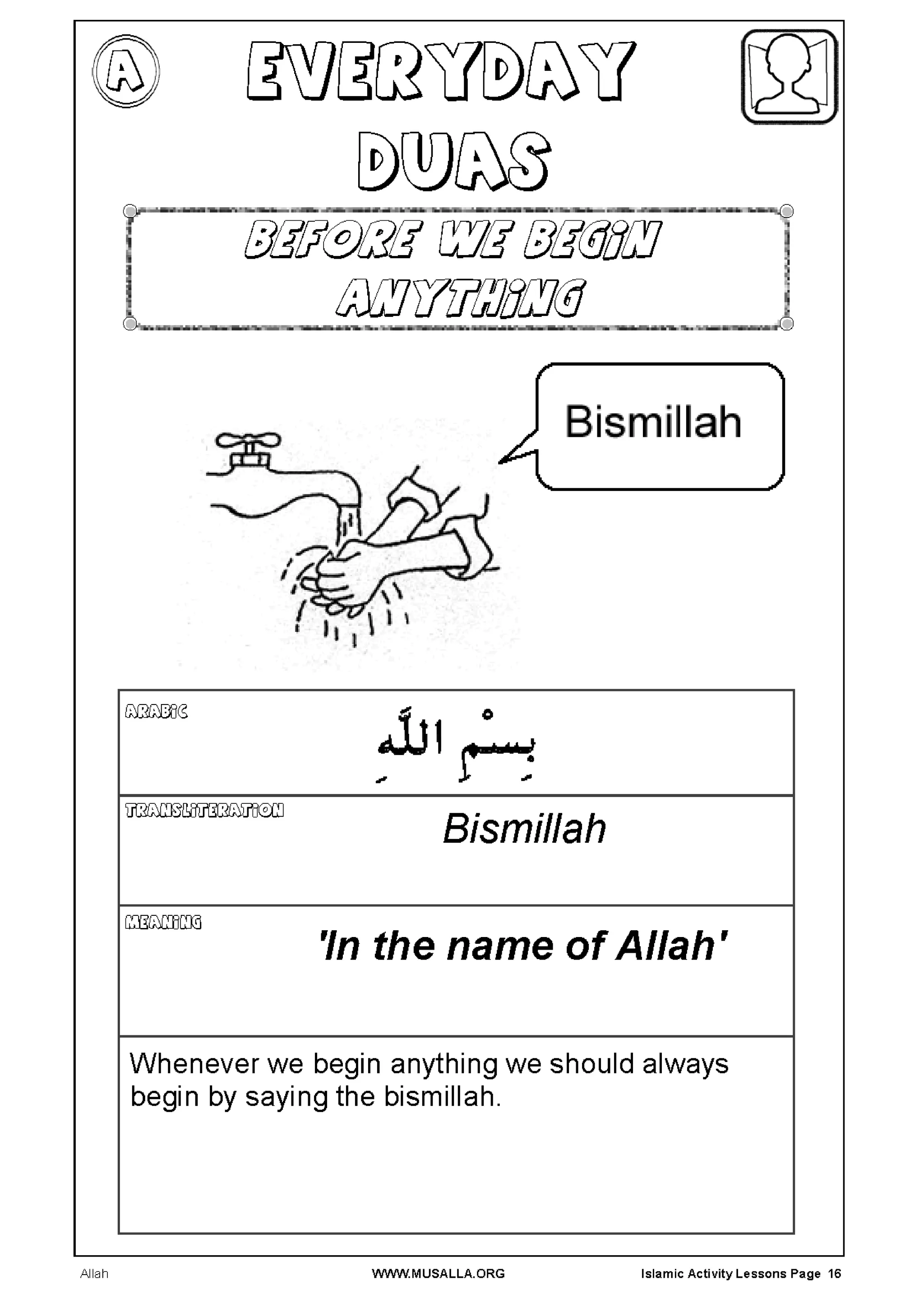 Islamic Activity Book for Kids (Full Vol.1 & 2 Combined pdf) | PDF
