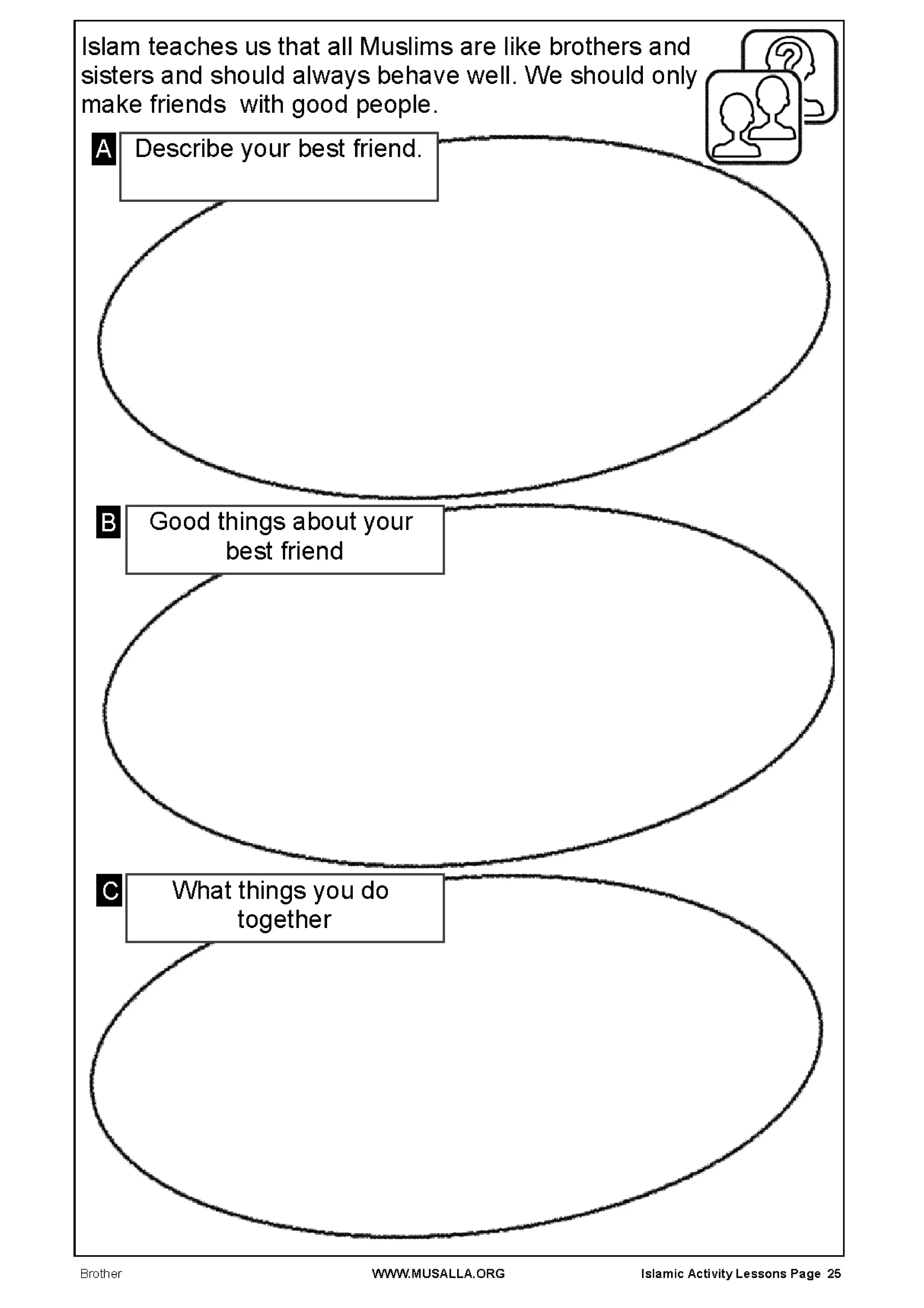 Islamic Activity Book for Kids (Full Vol.1 & 2 Combined pdf) | PDF