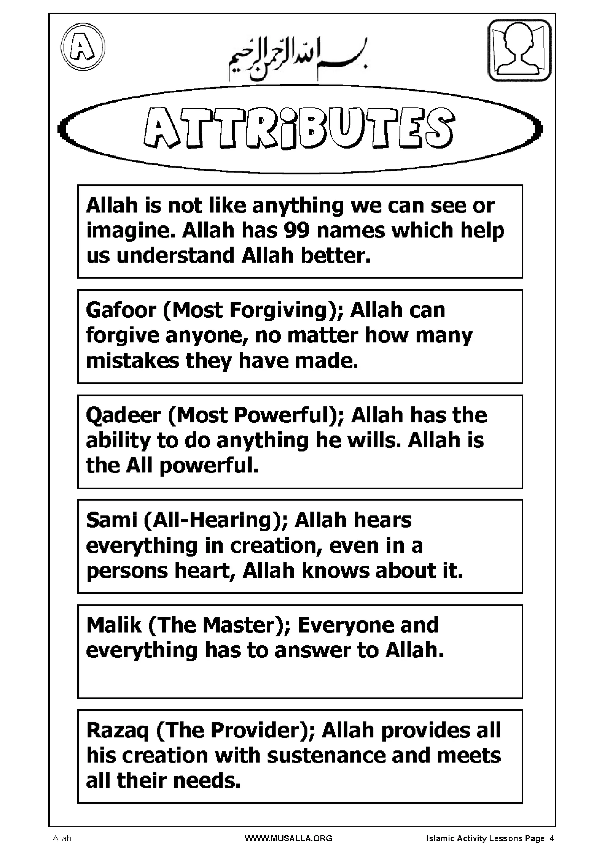 Islamic Activity Book for Kids (Full Vol.1 & 2 Combined pdf) | PDF