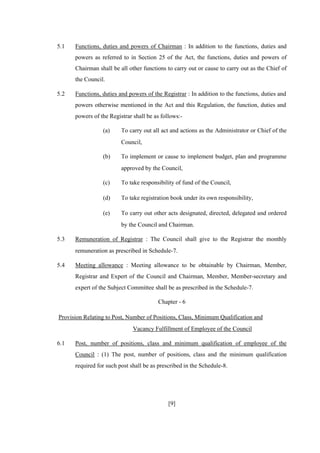 NEPAL PHARMACY COUNCIL REGULATION, 2059 (2002) | PDF