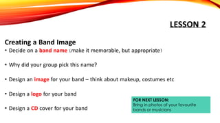 8A Rock Band Project | PDF