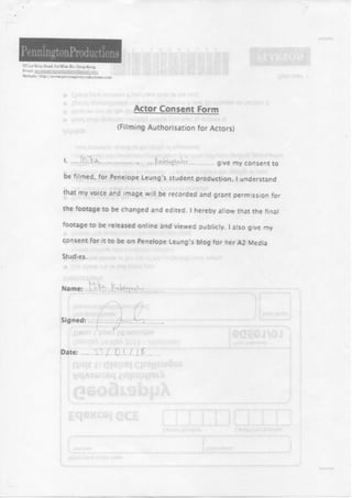 Signed Consent Forms | PDF