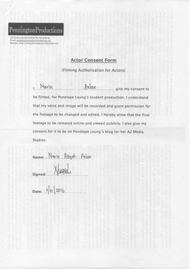 Signed Consent Forms | PDF