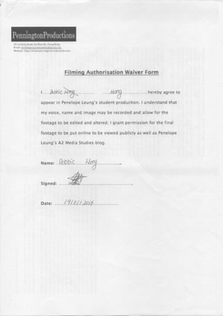 Signed Consent Forms | PDF