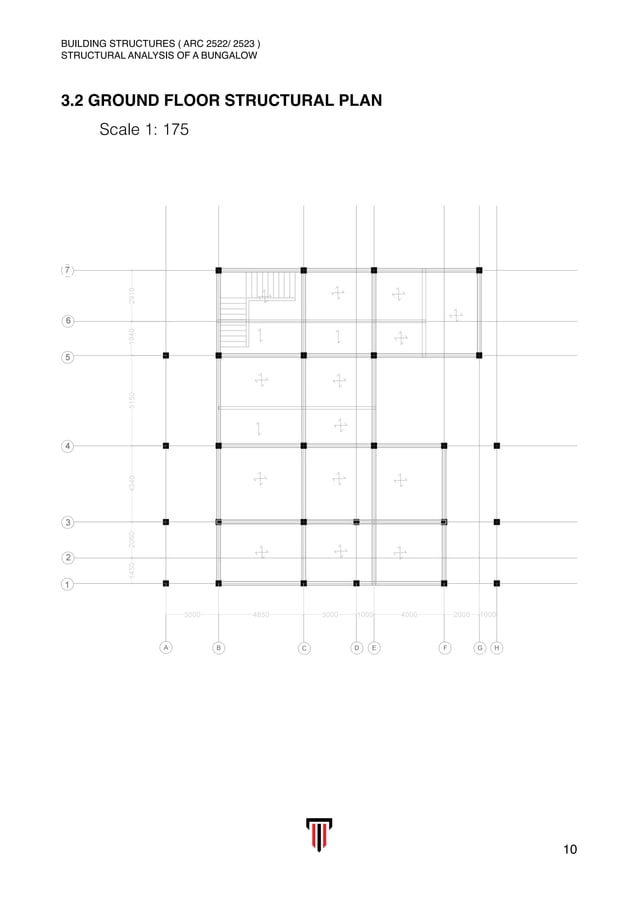 Building Structure - Structural Analysis of a bungalow | PDF | Civil Engineering Industry ...