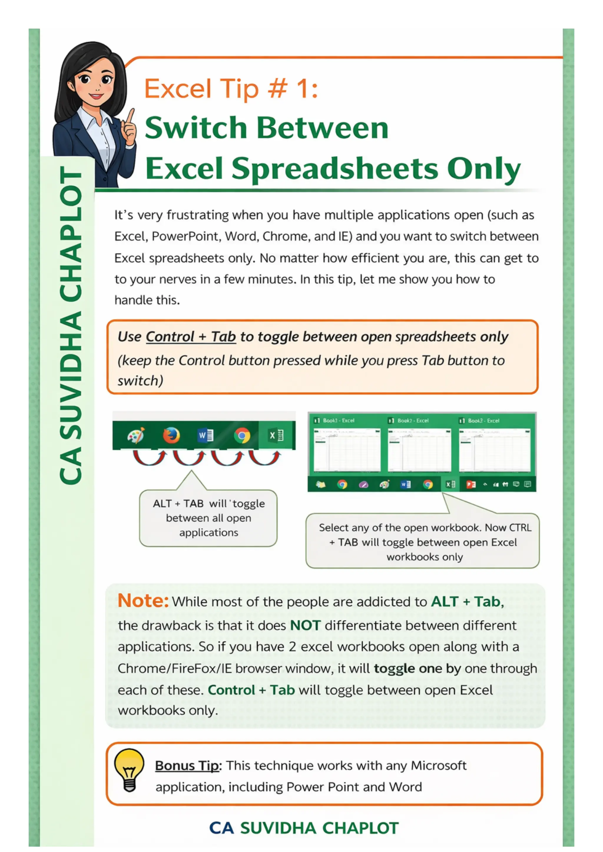 Top 10 Excel Tips for Efficiency | Learn Advanced Excel Techniques CA ...
