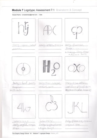 Logo sketches | PDF | Drawing and Sketching | Arts and Crafts