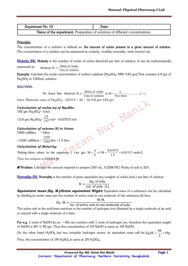 lab manual final | PDF