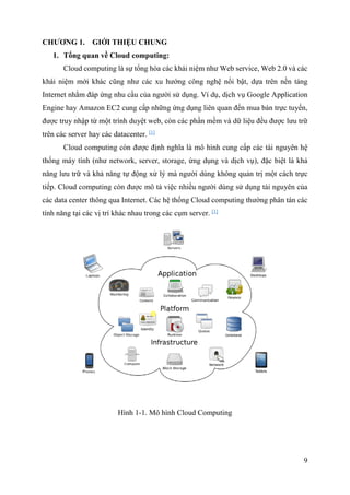 Nghiên cứu và triển khai hệ thống Private Cloud cho các ứng dụng đào tạo và thực hành dựa trên ...