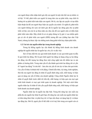 Phát triển nguồn nhân lực tiếp viên hàng không của Vietnam Airlines ñến năm 2020 | PDF