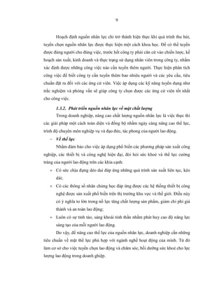 Phát triển nguồn nhân lực tiếp viên hàng không của Vietnam Airlines ñến năm 2020 | PDF