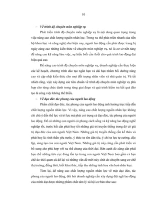 Phát triển nguồn nhân lực tiếp viên hàng không của Vietnam Airlines ñến năm 2020 | PDF