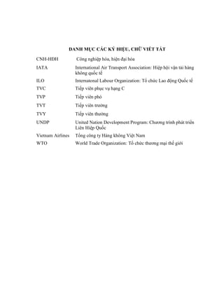 Phát triển nguồn nhân lực tiếp viên hàng không của Vietnam Airlines ñến năm 2020 | PDF