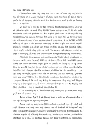 Tranh tụng trong TTDS Việt Nam - Những vấn đề lý luận và thực tiễn | PDF