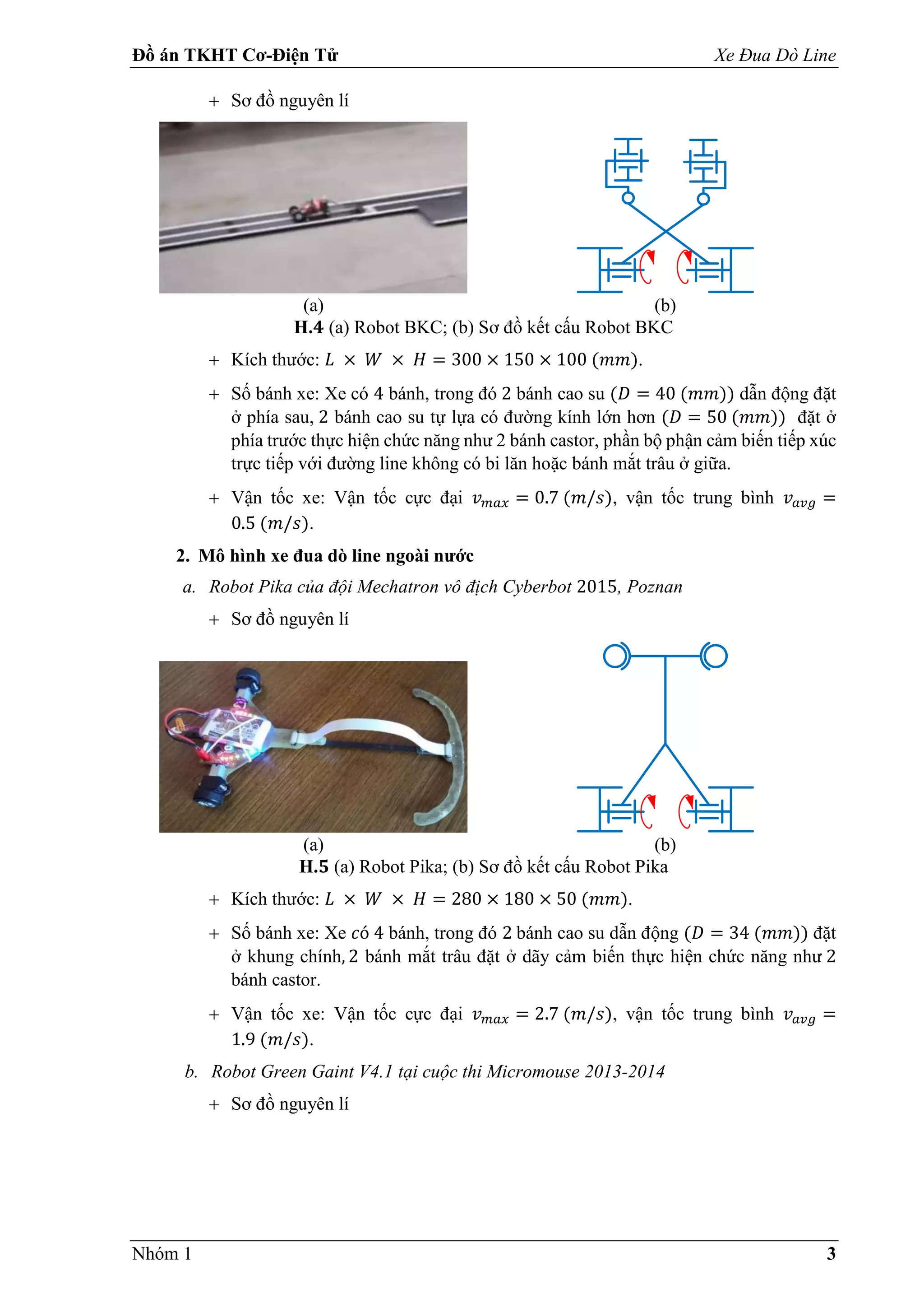 Đề tài: Thiết kế, chế tạo và điều khiển robot xe đua dò line, HAY | PDF