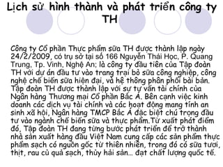 Đề tài: Chiến lược Marketing Mix của TH True Milk, HAY | PDF