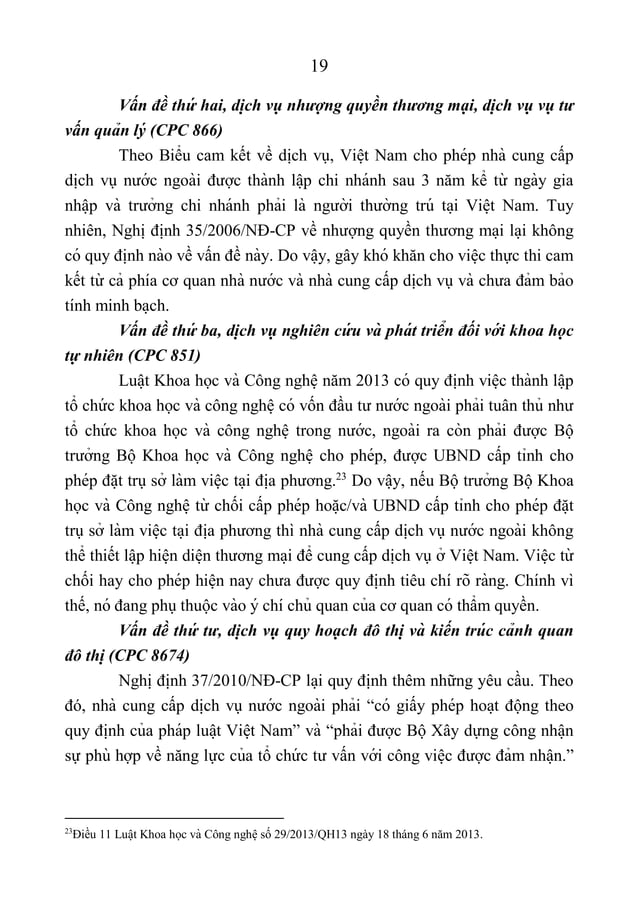 Luận văn: Các nguyên tắc cơ bản trong hiệp định GATS và việc thực thi ở Việt Nam | PDF