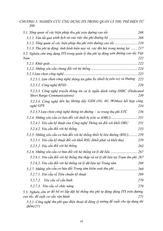 Đề tài: Nghiên cứu ứng dụng giao thông thông minh (ITS) trong quản lý khai thác, điều hành giao ...