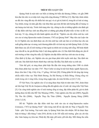 Luận văn: Nghiên cứu đặc điểm sinh học sinh sản Sá sùng sipunculus ...