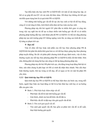 Luận văn: Sử dụng các phương án giải quyết vấn đề trong dạy học chủ đề tích vô hướng của hai ...