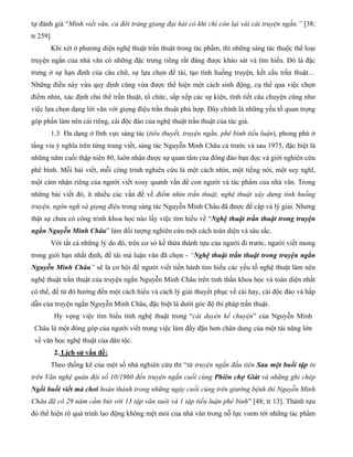 Luận văn: Nghệ thuật trần thuật trong truyện ngắn Nguyễn Minh Châu | PDF