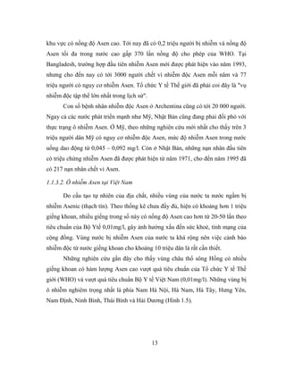 Luận văn: Nghiên cứu xử lý các hợp chất asen và photphat trong nguồn nước ô nhiễm với than hoạt ...