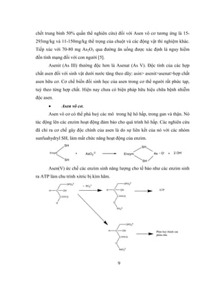 Luận văn: Nghiên cứu xử lý các hợp chất asen và photphat trong nguồn nước ô nhiễm với than hoạt ...