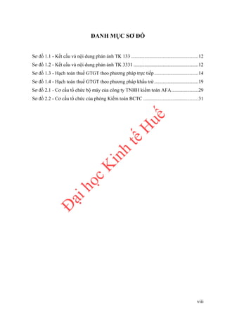 Đề tài: Tìm hiểu quy trình kiểm toán khoản mục thuế GTGT trong BCTC tại công ty TNHH Kiểm toán ...