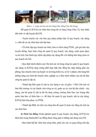 Luận án: Quản lý kiến trúc cảnh quan thôn bản truyền thống phục vụ PTDL ở tỉnh Lào Cai | PDF