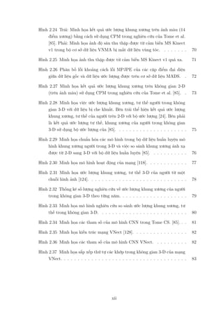 Luận án: Về mô hình nhận dạng tư thế võ dựa trên ảnh chiều sâu | PDF