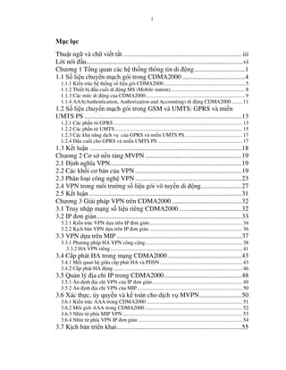Luận văn: Công nghệ mạng riêng ảo di động và khả năng ứng dụng cho mạng di động GSM và CDMA | PDF