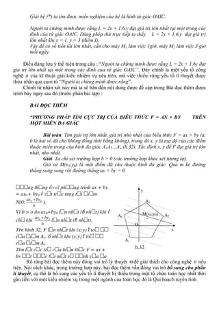 Luận văn: Nghiên cứu DIDACTIC phần bổ sung của chương trình thí điểm trung học phổ thông, trong ...
