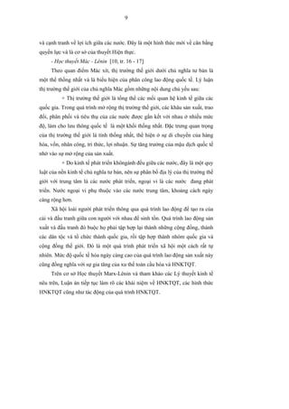 Luận án: Hội nhập kinh tế quốc tế và chuyển dịch cơ cấu kinh tế của Campuchia | PDF