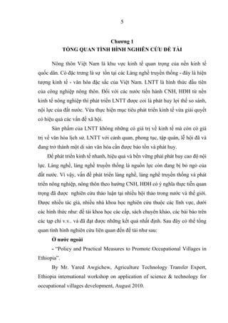 Luận án: Phát triển bền vững làng nghề truyền thống vùng kinh tế trọng điểm bắc bộ | PDF