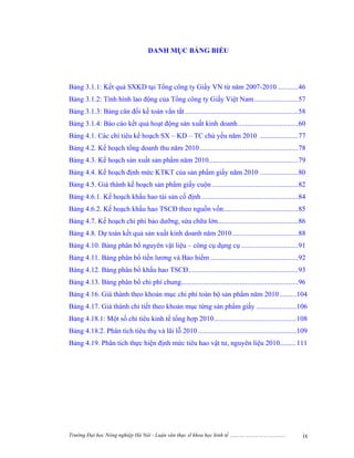 Luận văn: Tổ chức công tác kế toán quản trị chi phí, giá thành tại Tổng công ty Giấy Việt Nam | PDF