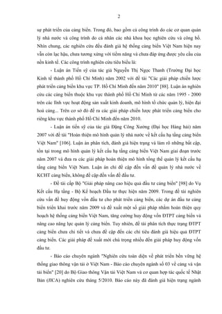 Luận án: Đầu tư phát triển cảng biển Việt Nam giai đoạn 2005 - 2020 | PDF