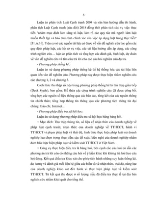 Luận án: Thực hiện pháp luật về kiểm soát thỏa thuận hạn chế cạnh tranh ở Việt Nam hiện nay | PDF