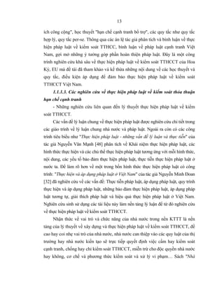 Luận án: Thực hiện pháp luật về kiểm soát thỏa thuận hạn chế cạnh tranh ở Việt Nam hiện nay | PDF