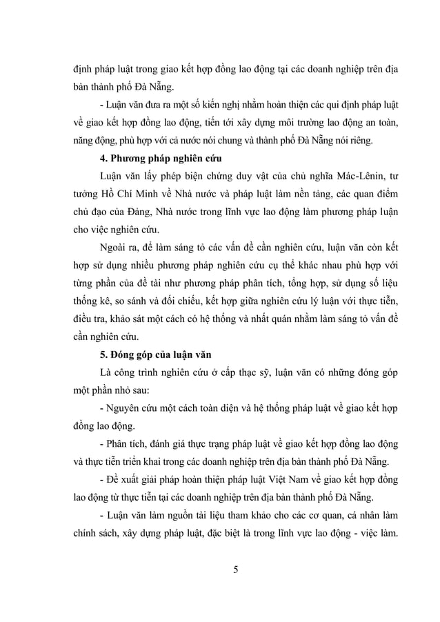 Luận án: Pháp luật về giao kết hợp đồng lao động và thực tiễn thực hiện trong các doanh nghiệp ở ...