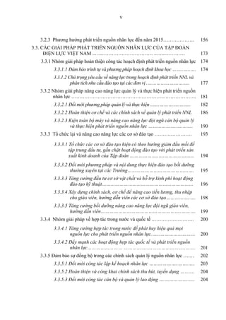 Luận án: Phát triển nguồn nhân lực của Tập đoàn điện lực Việt Nam đến năm 2015 | PDF