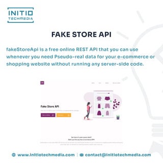 Flutter free api for your projects | PDF