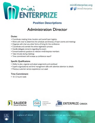 miniEnterprize 2014 Hiring Package! | PDF