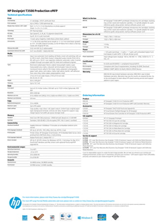 Plotter Hp Designjet T3500 e T7200 | PDF