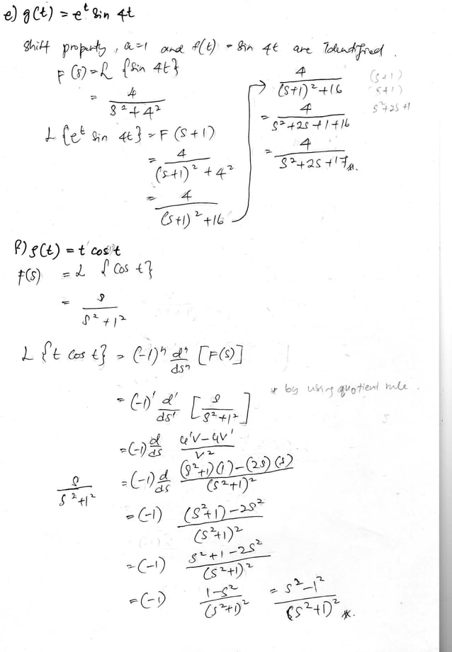 Problem and solution Mathematics Engineering ll | PDF