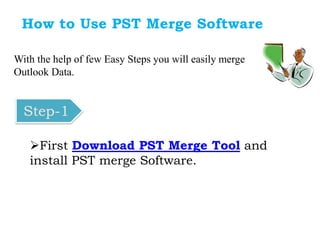 Merge Multiple PST Files into One | PPT