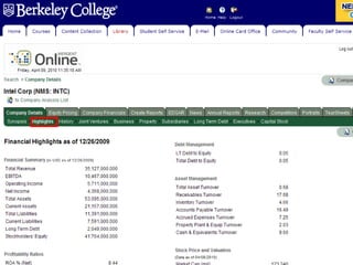 using Mergent for SWOT analyses | PPT