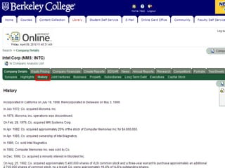 using Mergent for SWOT analyses | PPT
