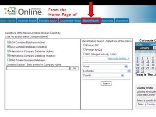 using Mergent for SWOT analyses | PPT