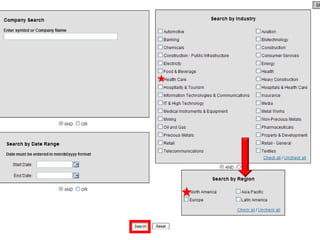 using Mergent for SWOT analyses | PPT